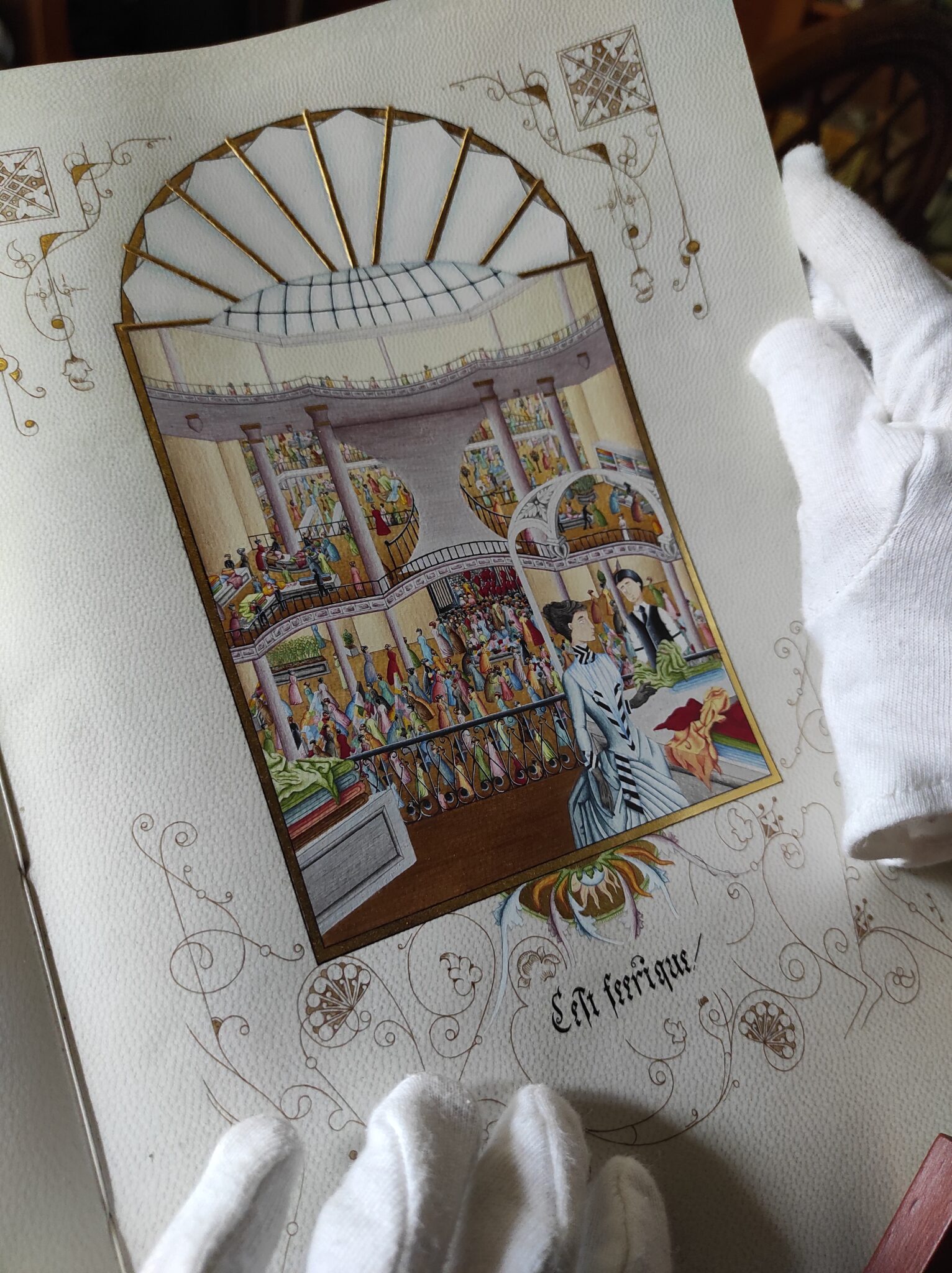 Enluminure médiévale - Atelier Le Rêve Doré